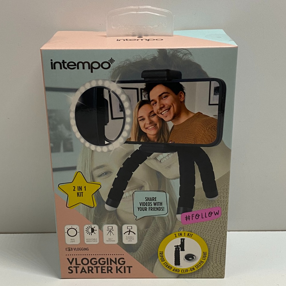 New Intempo Vlogging Starter Kit Brand New - Own4Less